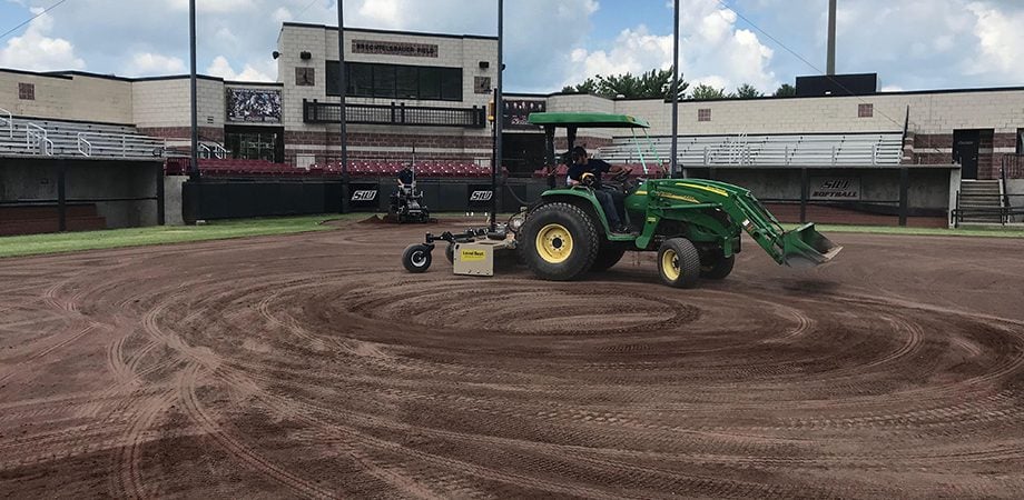 Achieve Great Infields with Laser Grading - Advanced Turf Solutions