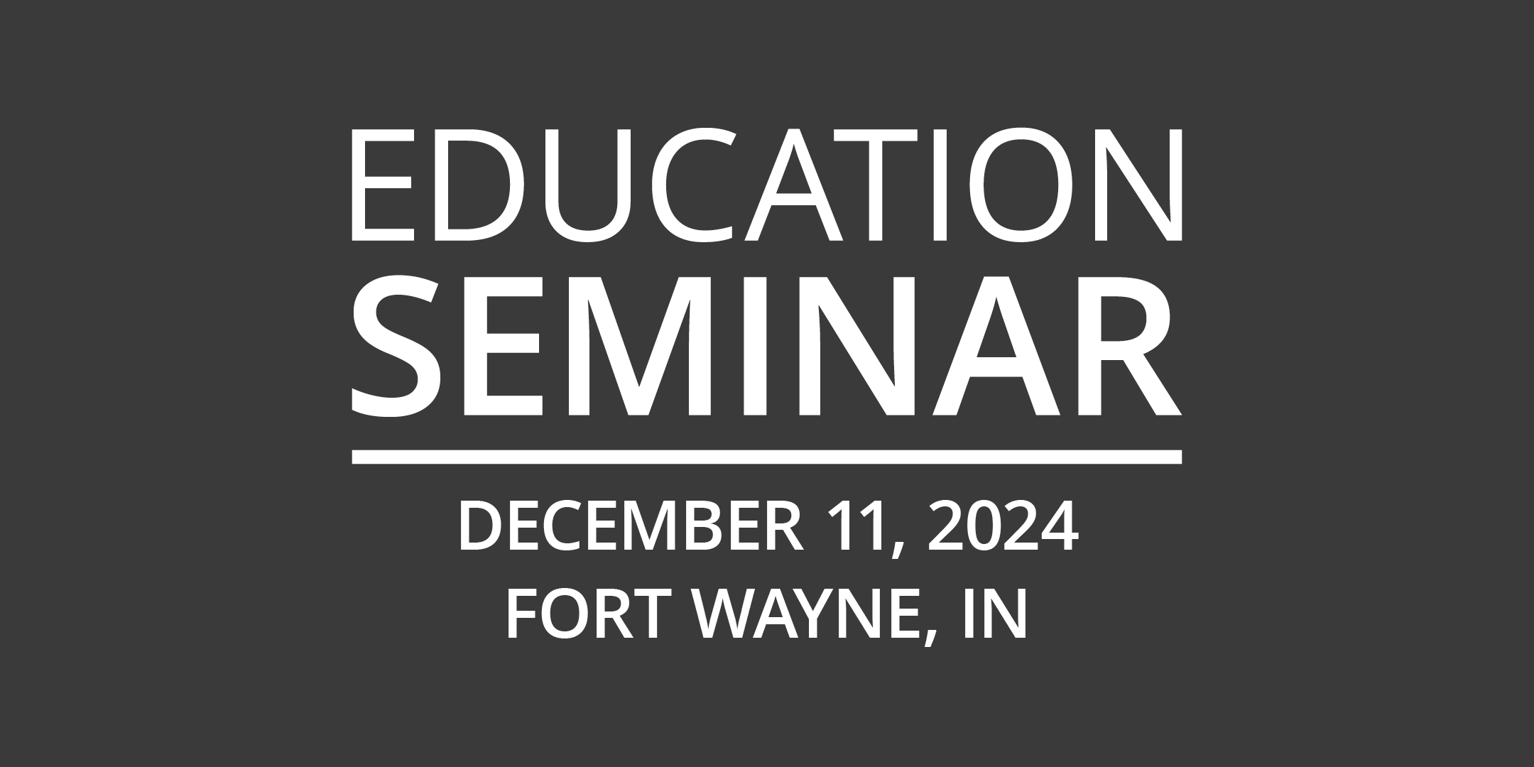 2024-2025 Education Events Fort Wayne, IN - Advanced Turf Solutions